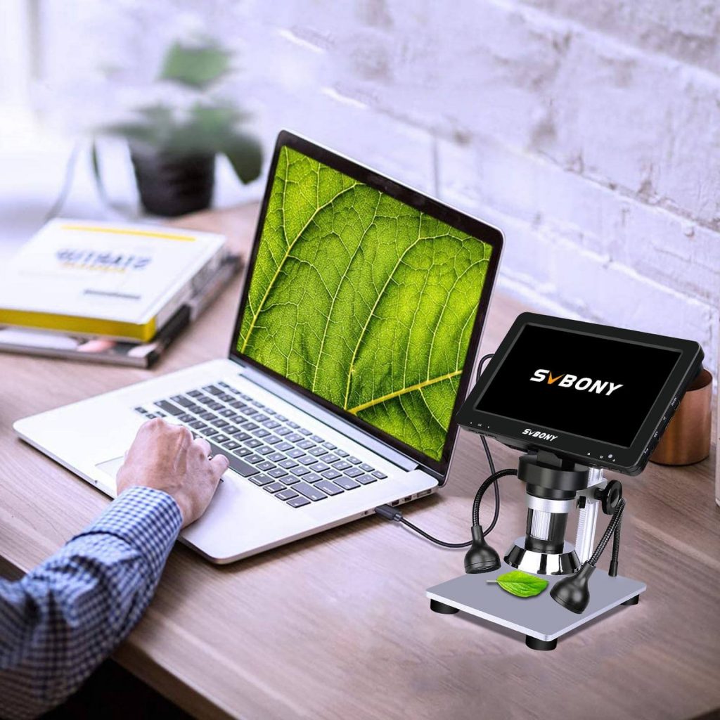 SV604 Microscópio Portátil LCD de 7 polegadas | SVBONY Brasil Dealers