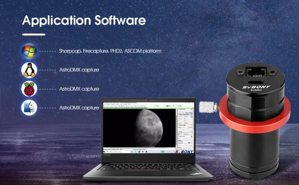 Câmera Astrofotografia SV905C Sensor CMOS Sony IMX225 | SVBONY Brasil ...