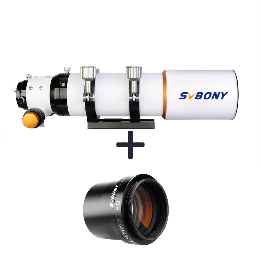 Telescópio SV503 70ED 80ED 102ED SV193 Focal Redutor / Nivelador | SVBONY Brasil Dealers