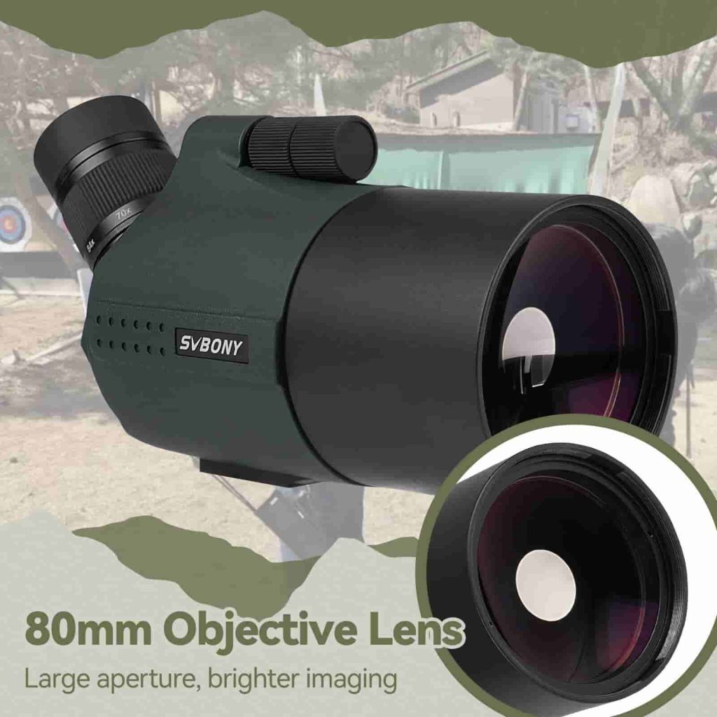 Spotting Scope Mak SV41 PRO 28-84x80 Revestimento FMC 2.4" Resolução ...